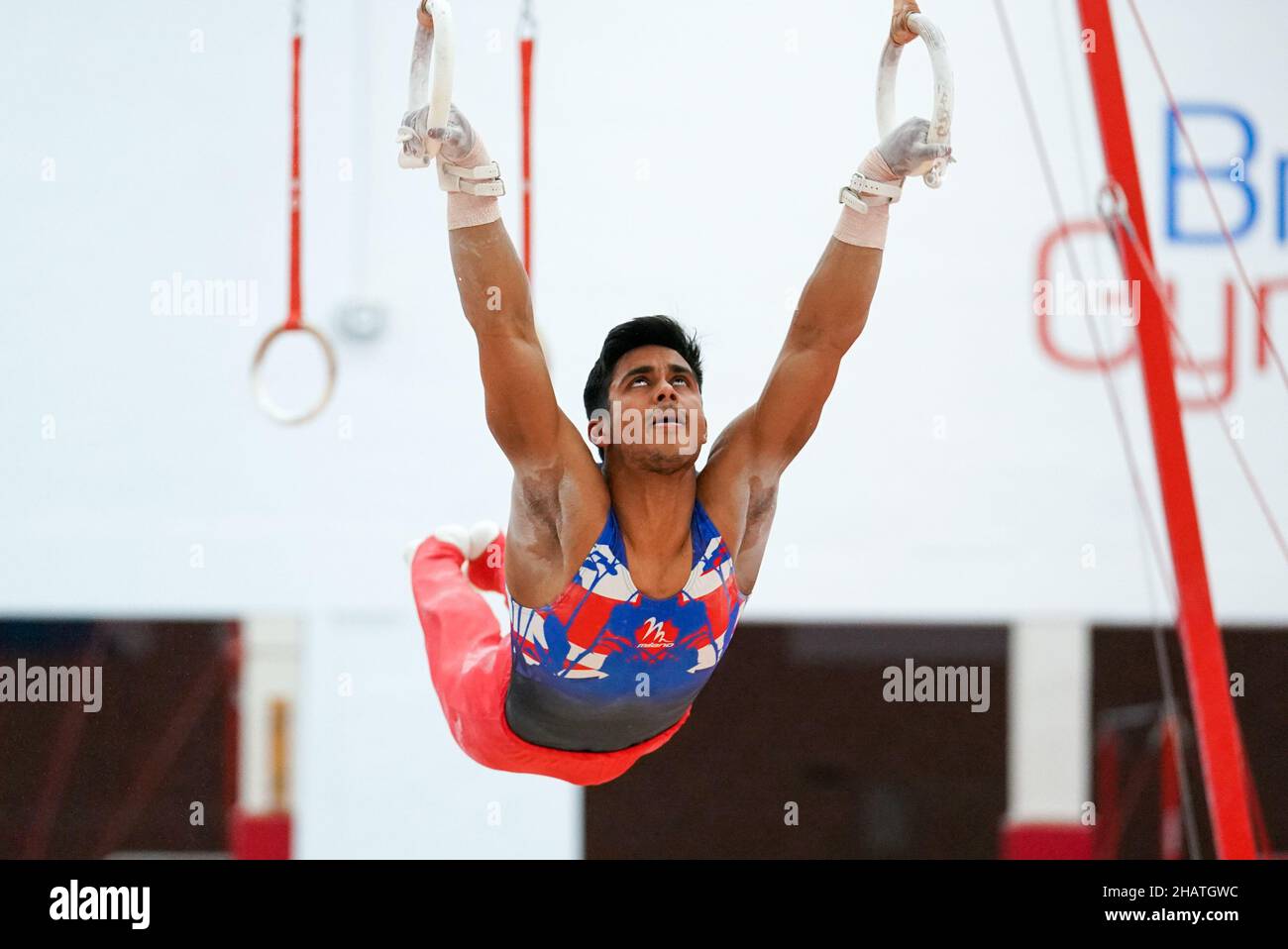 Joshua Nathan trains at Lilleshall ahead of the World Championships in ...