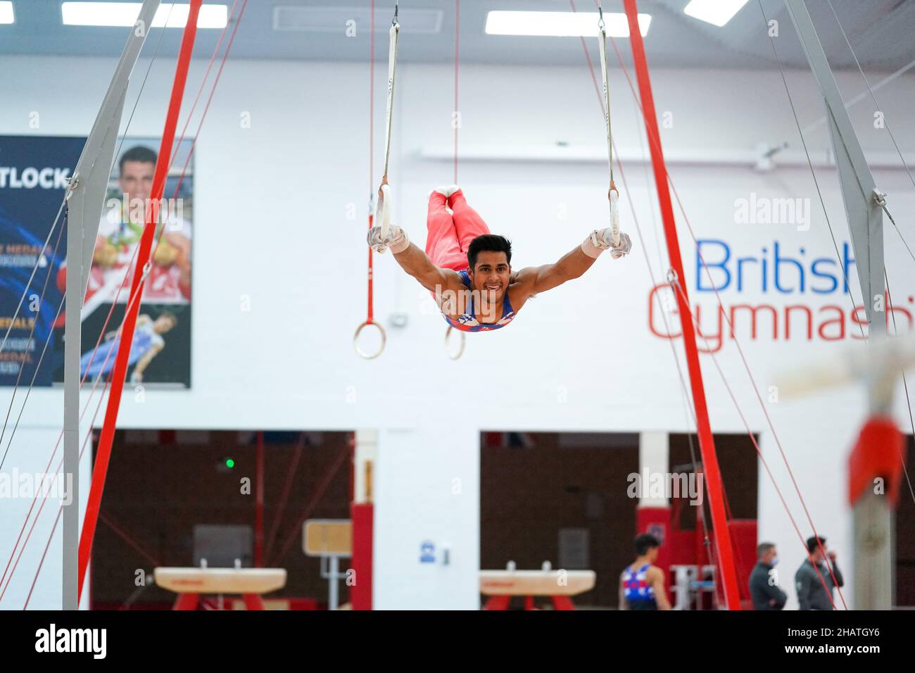 Joshua Nathan trains at Lilleshall ahead of the World Championships in ...