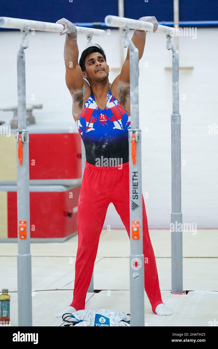 Joshua Nathan trains at Lilleshall ahead of the World Championships in ...