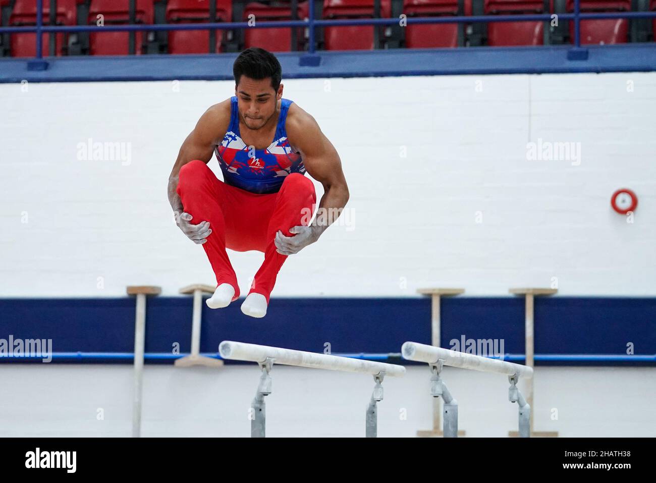 Joshua Nathan trains at Lilleshall ahead of the World Championships in ...
