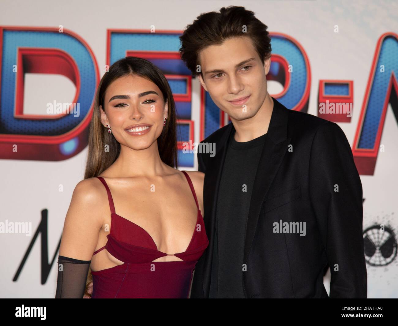 December 13, 2021, Westwood, California, USA: Madison Beer and Ryder ...