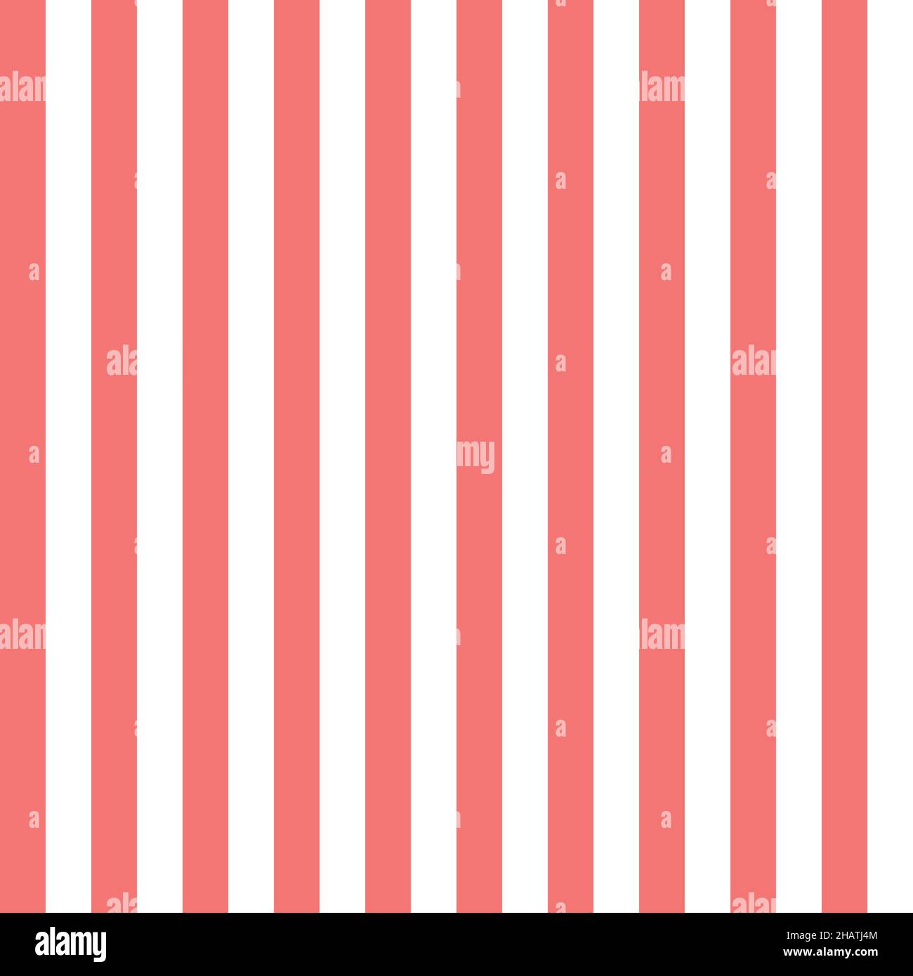 Coral white stripes seamless pattern. Vector illustration Stock Vector ...