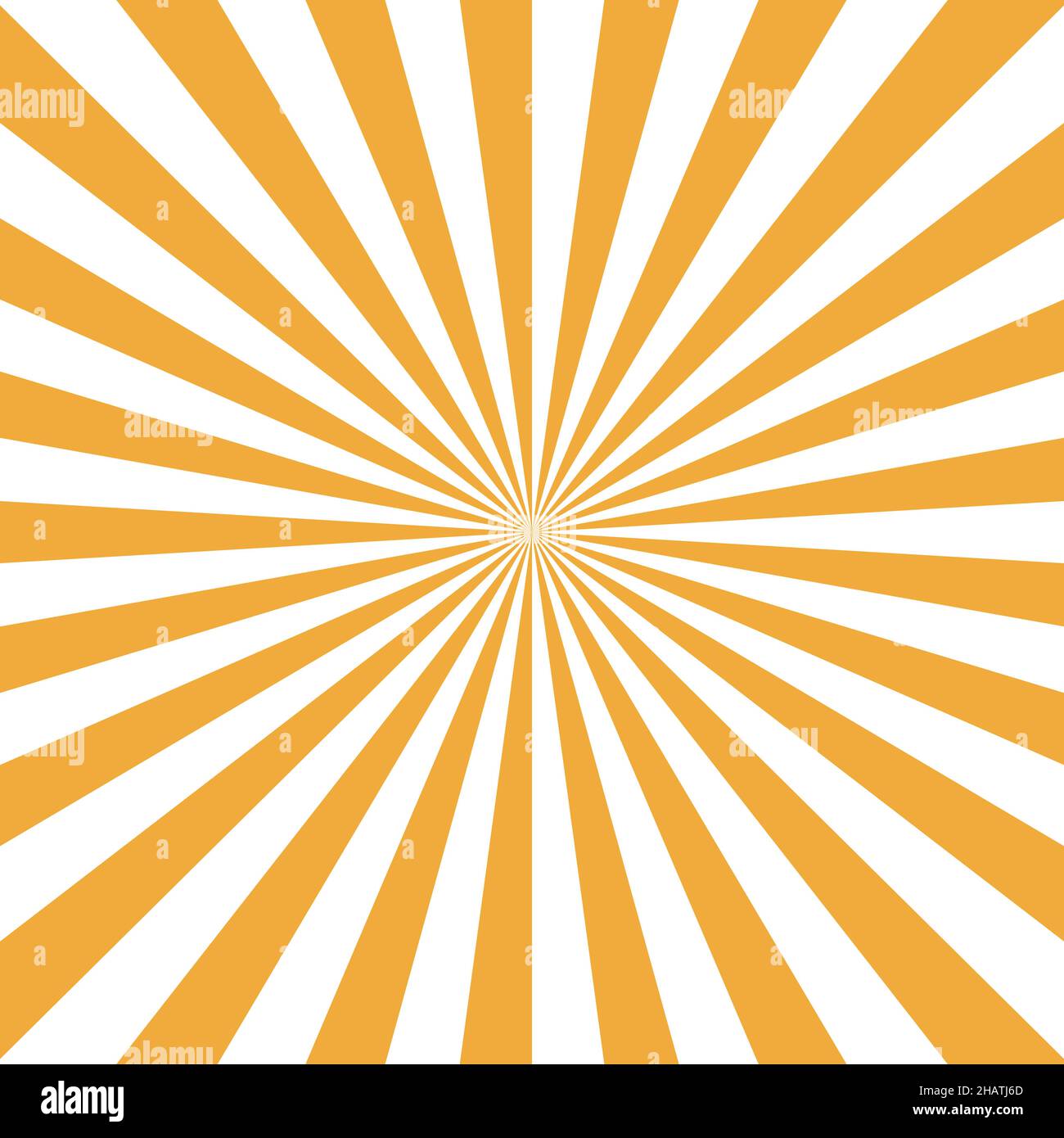 Yellow white color burst background. Rays background in retro style ...