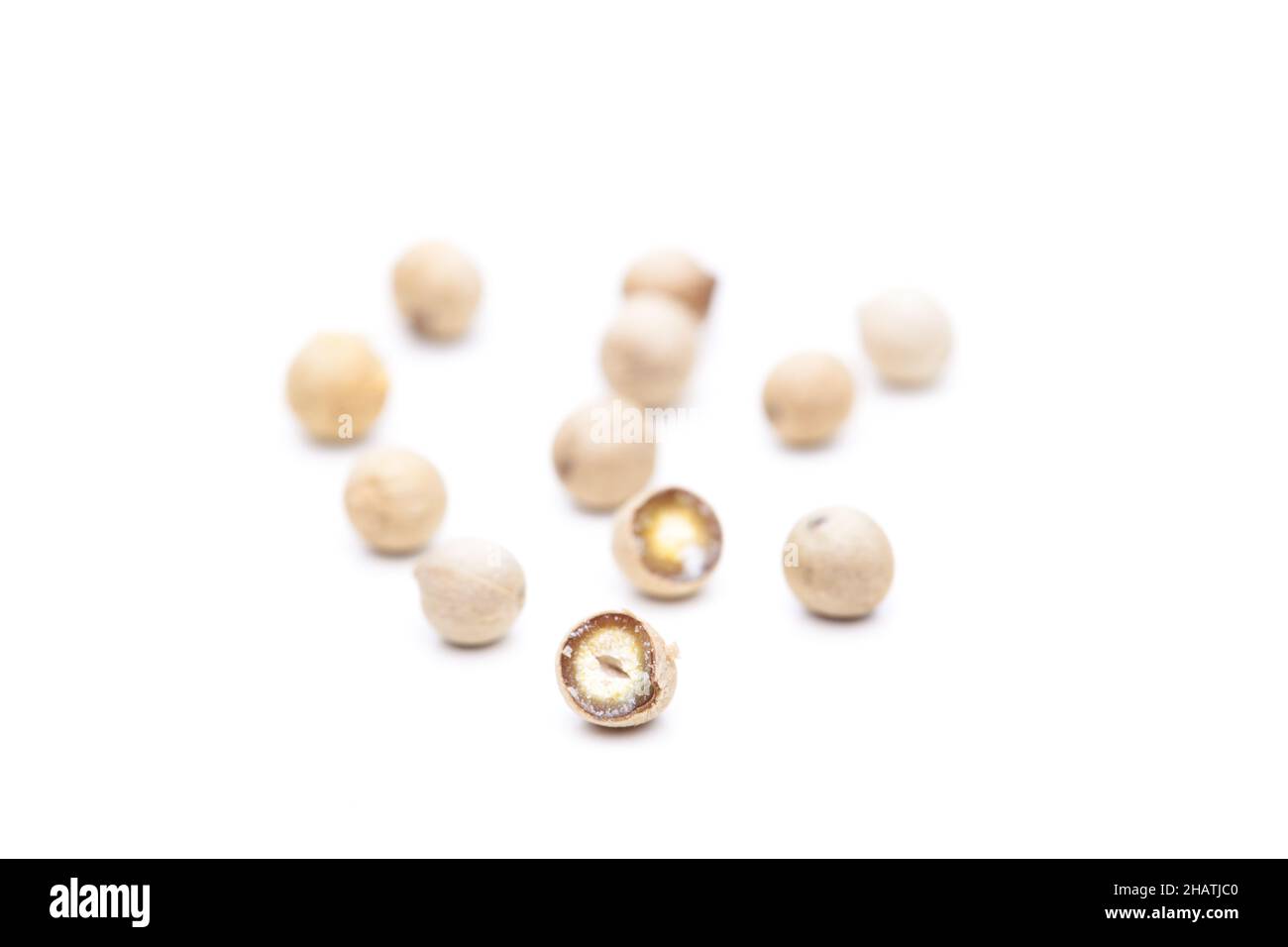 pepper, inside, interior, half, cut, dry, some, several, background ...