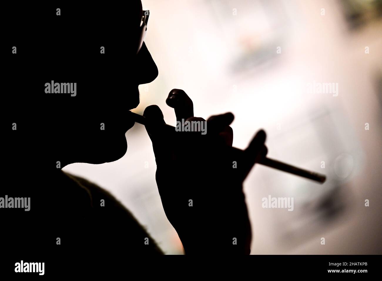 Flute bird bones hi-res stock photography and images - Alamy