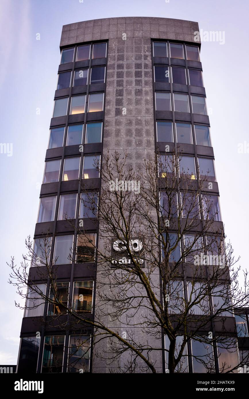 1970s tower block, CP house on Ealing Broadway, London borough of ...