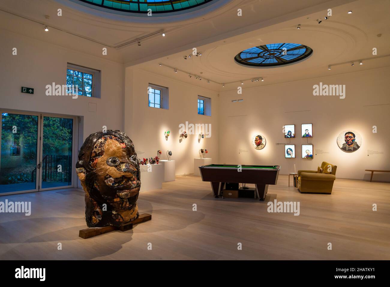 Contemporary art exhibition in the Pitzhanger Manor Gallery, built n ...