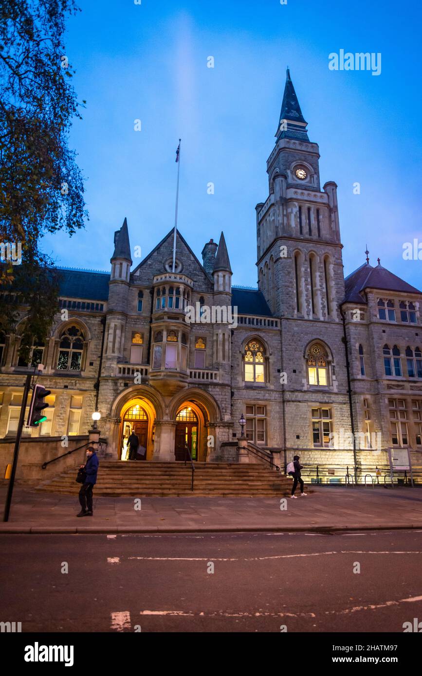 Ealing Town hall, a distinctive late-Victorian gothic building on ...