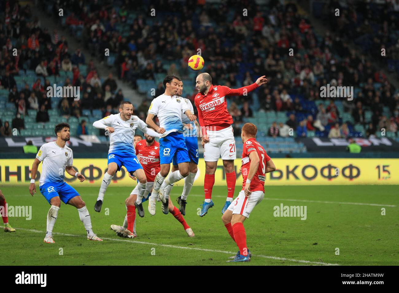 SOCHI, RUSSIA, DECEMBER 13, 2021. The 2021/22 Russian Football Premier ...