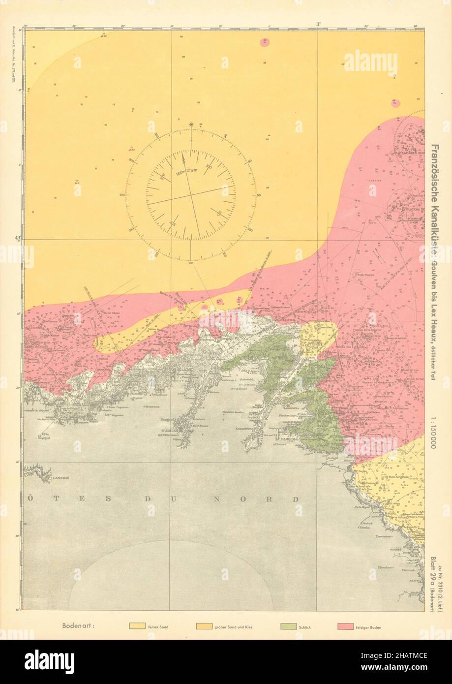 Lannion map hi-res stock photography and images - Alamy