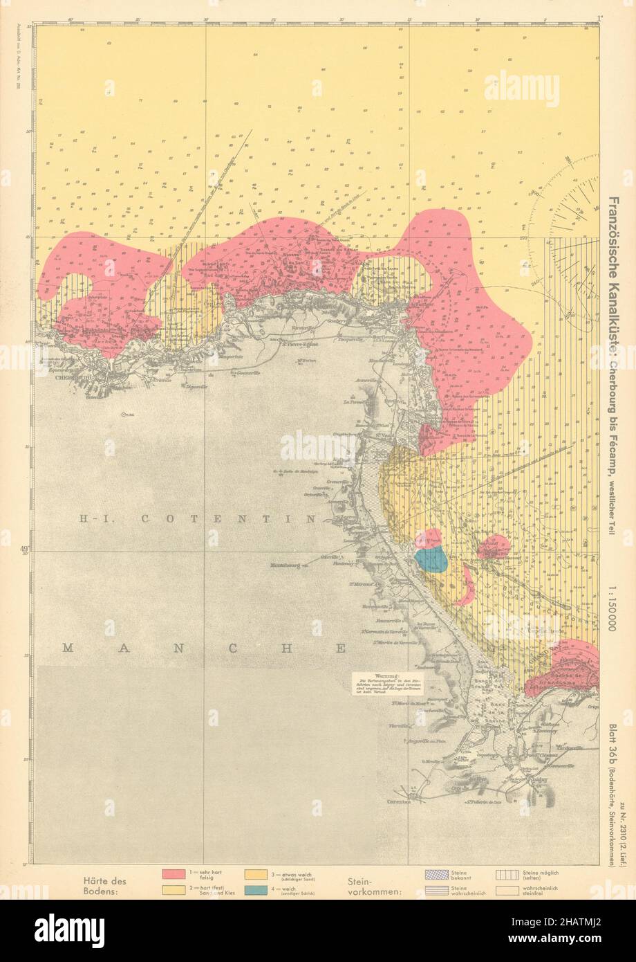 36b Cotentin Cherbourg coast Utah D-Day landing beach KRIEGSMARINE Nazi ...