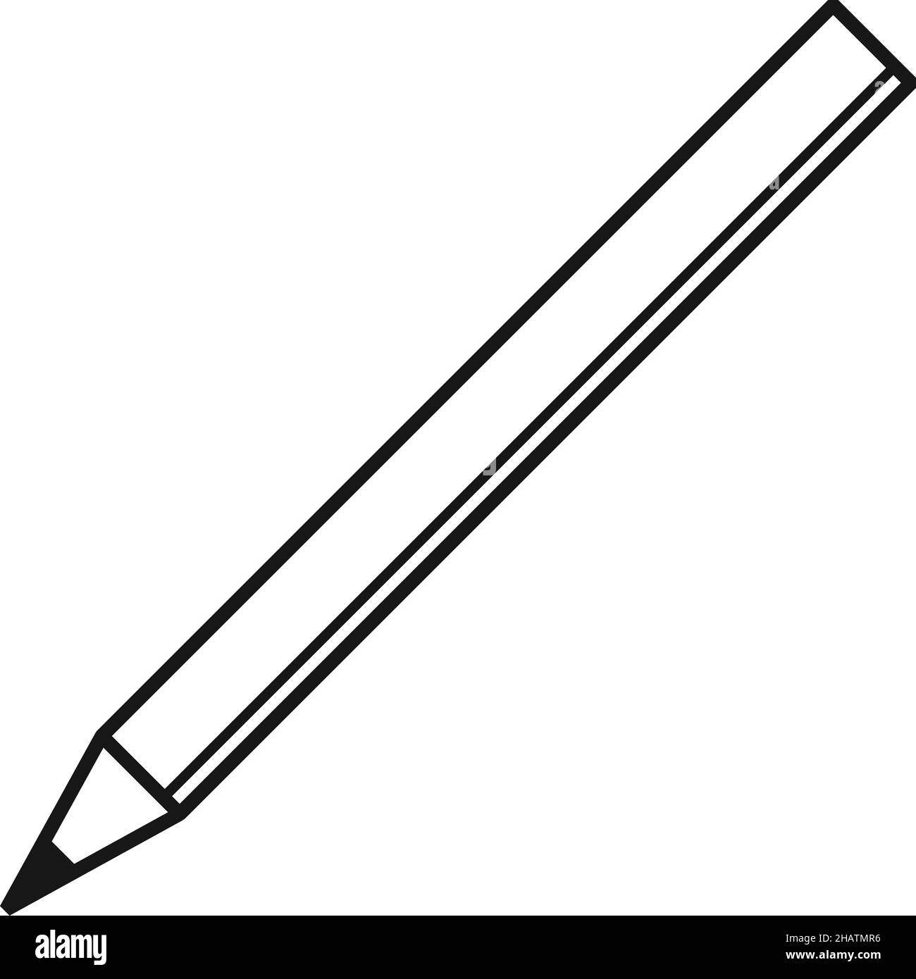 Black pen outline hi-res stock photography and images - Alamy