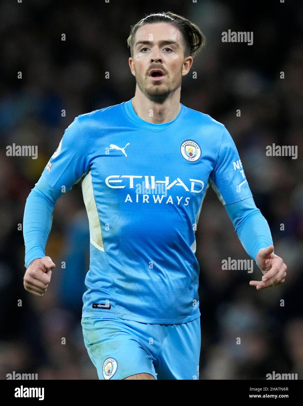 Manchester, England, 14th December 2021. Jack Grealish of Manchester ...