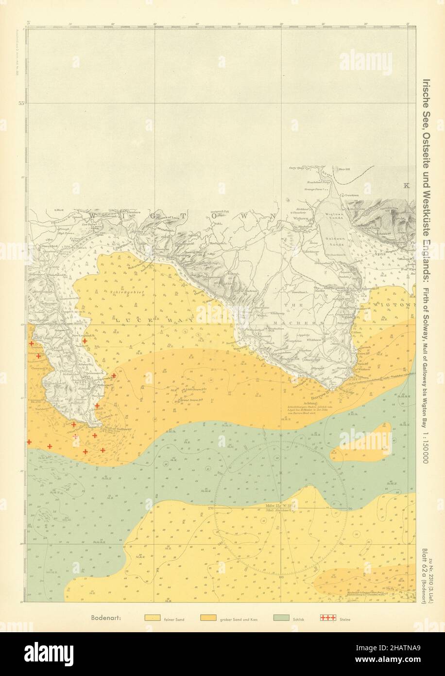 Map of wigtown hi-res stock photography and images - Alamy