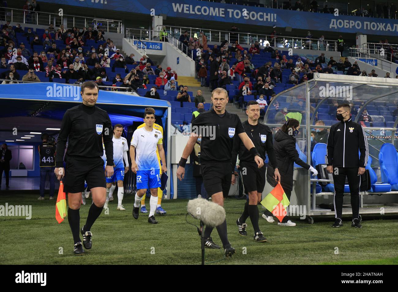 SOCHI, RUSSIA, DECEMBER 13, 2021. The 2021/22 Russian Football Premier ...