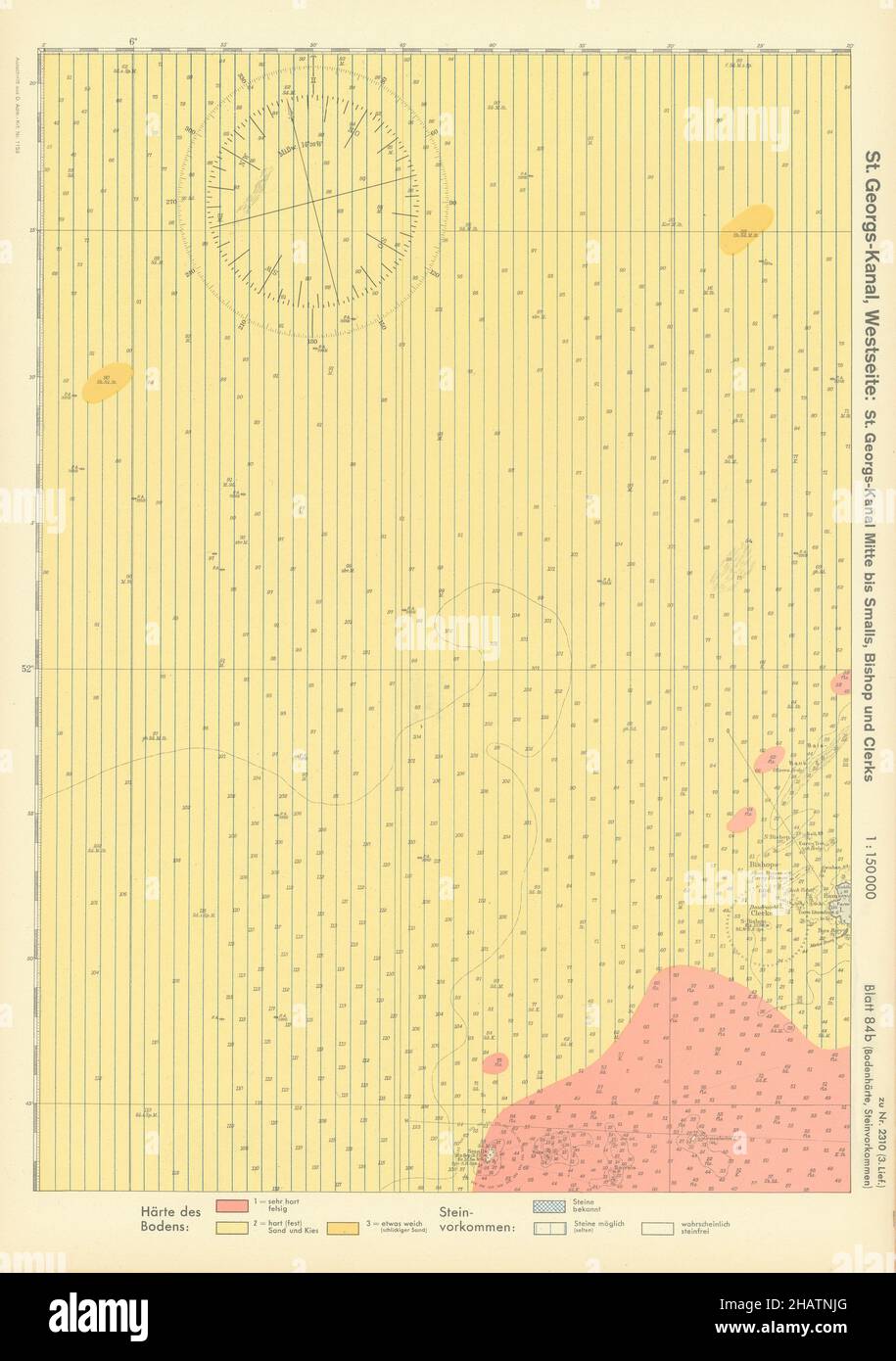 Ramsey island map hi-res stock photography and images - Alamy