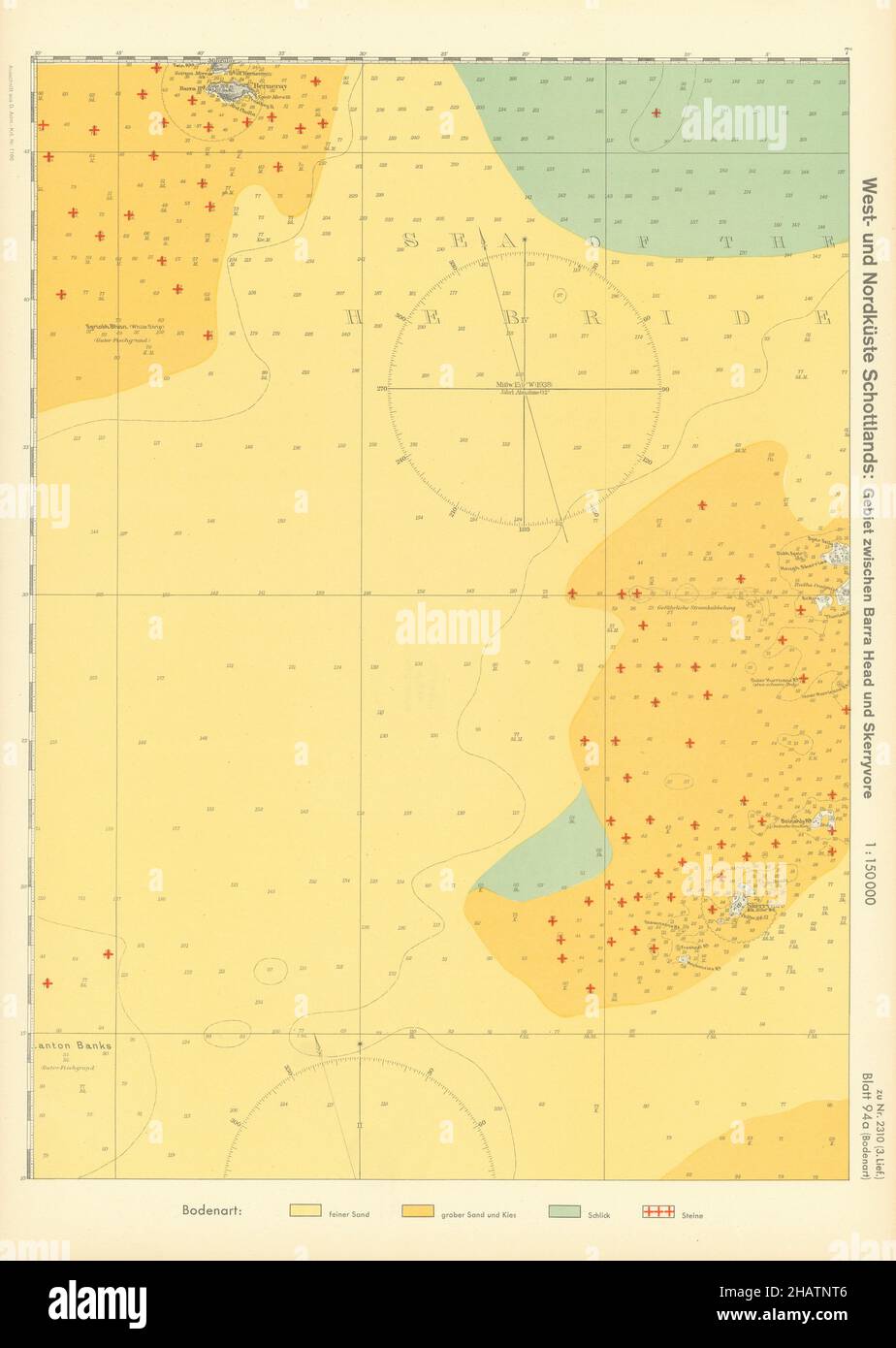 Mingulay map hi-res stock photography and images - Alamy