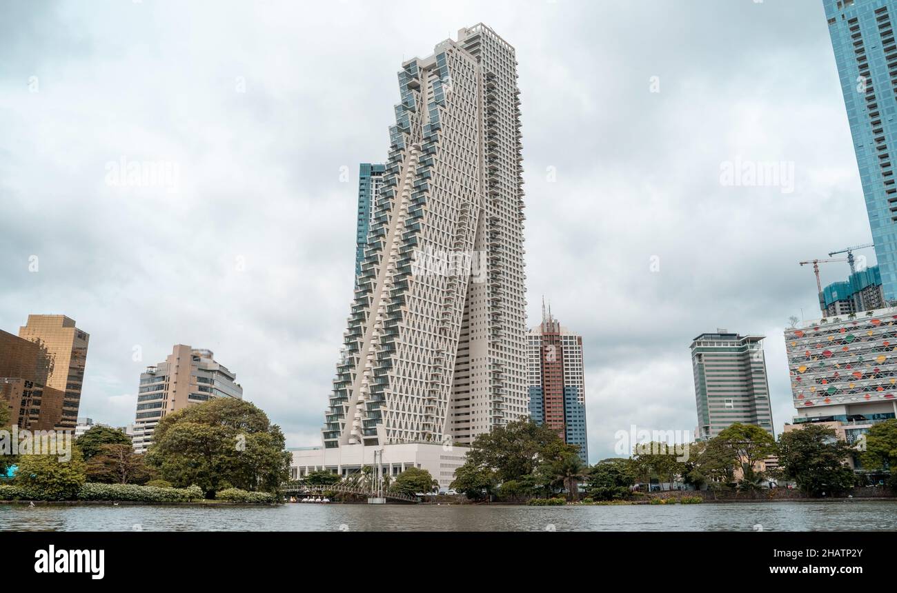 Colombo, Srilanka- 08 December 2021 : Beautiful Colombo city building ...