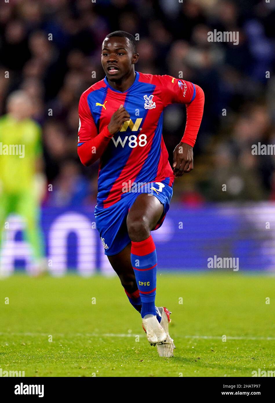 Crystal Palace's Tyrick Mitchell during the Premier League match at ...