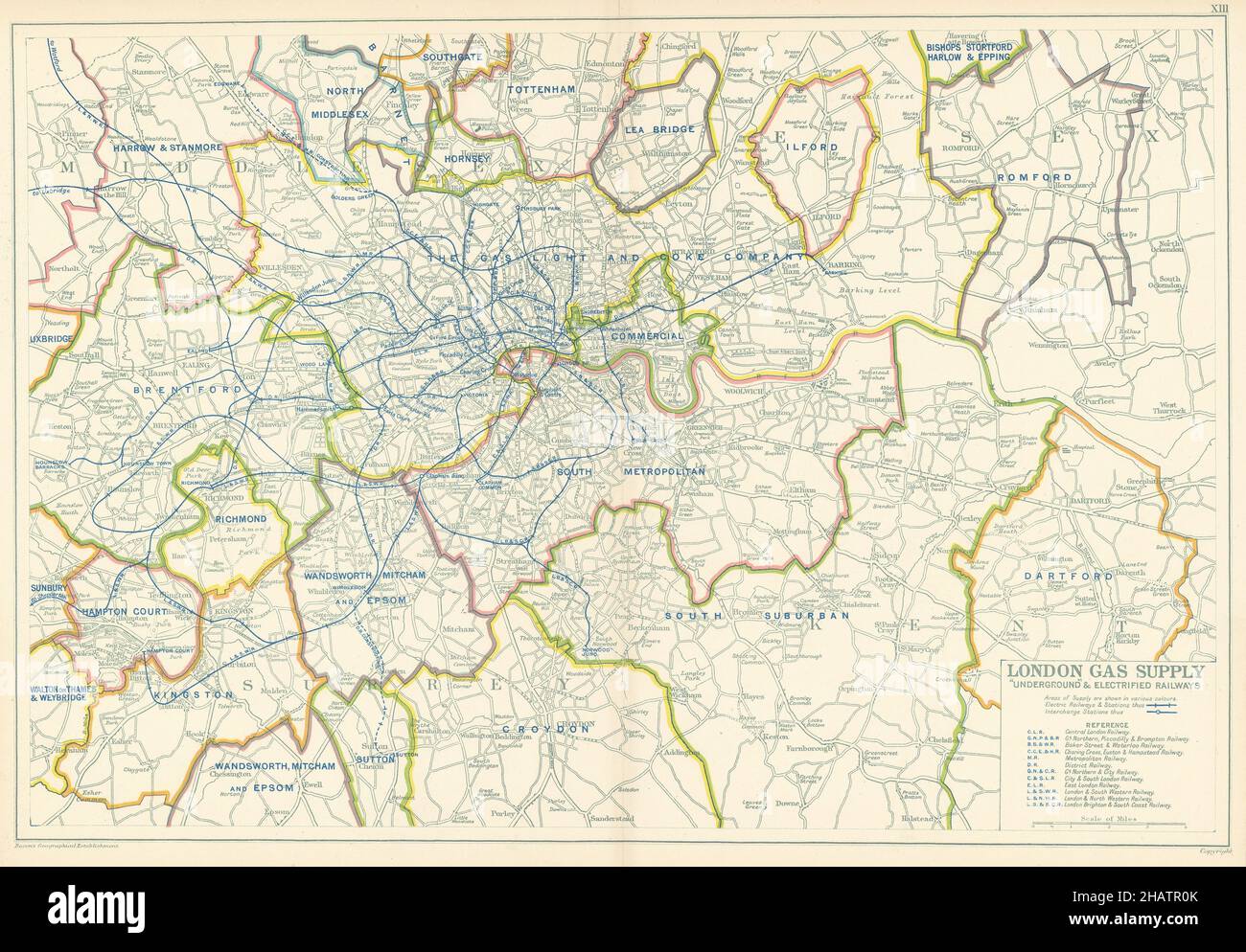 Areas of london hi-res stock photography and images - Alamy