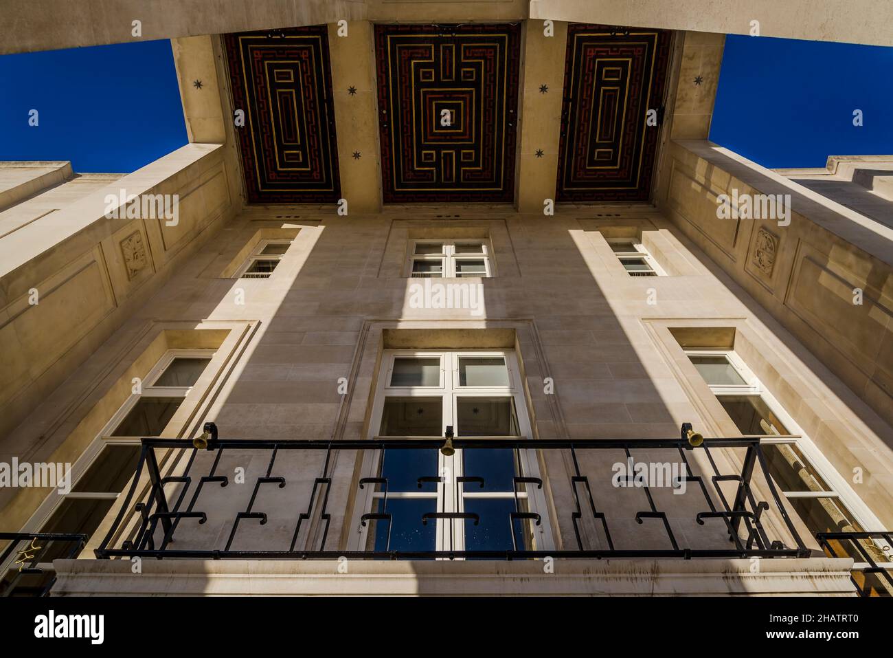 Portico, Waltham Forest Town Hall, a Grade II Listed Building, built in ...