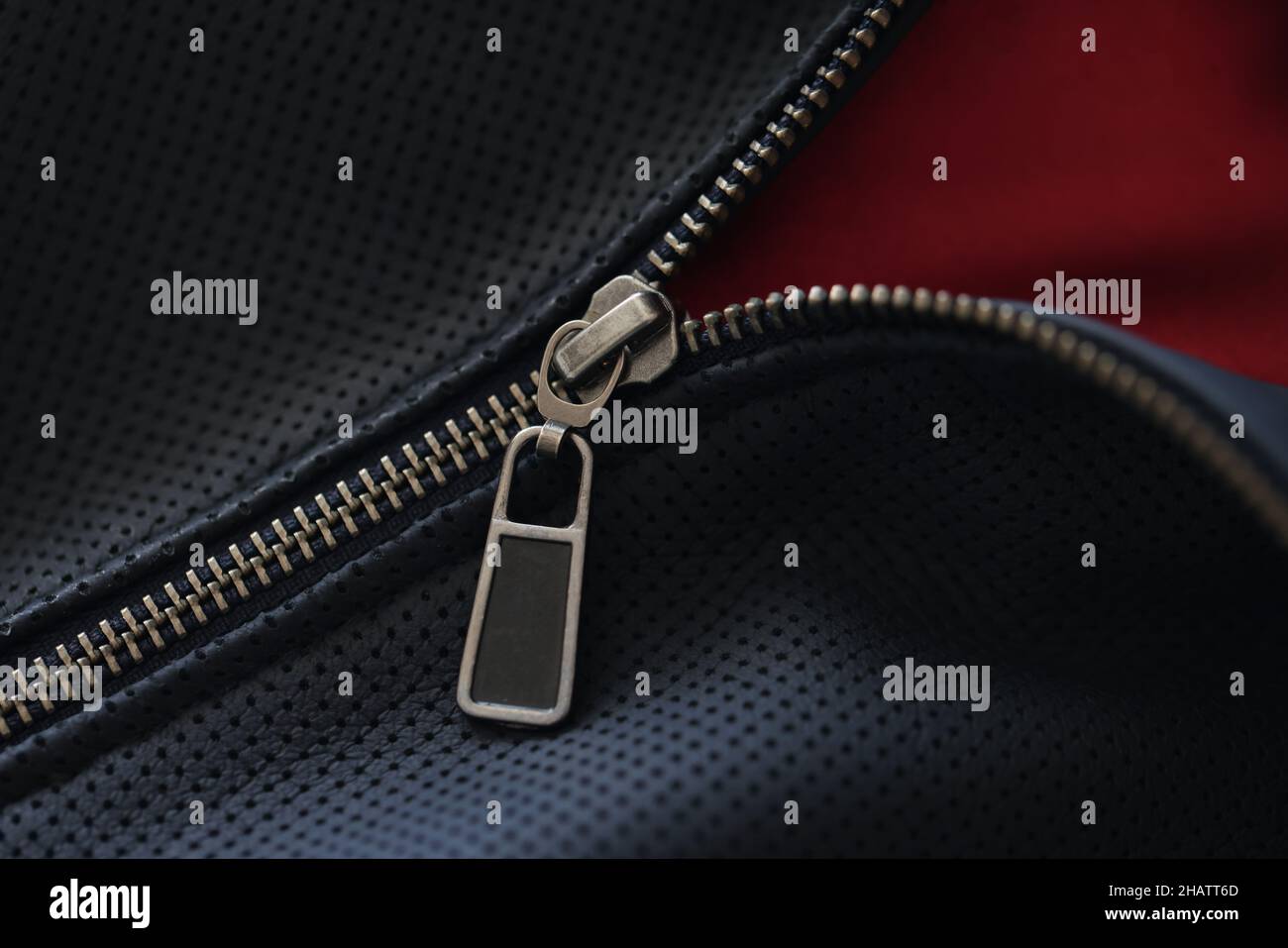 Blue leather coat hi-res stock photography and images - Alamy