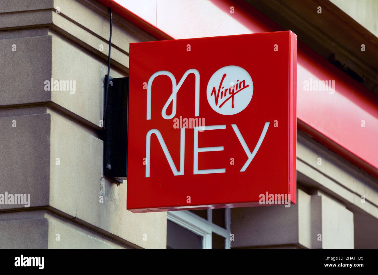 Virgin Money bank sign, Coventry, UK Stock Photo - Alamy