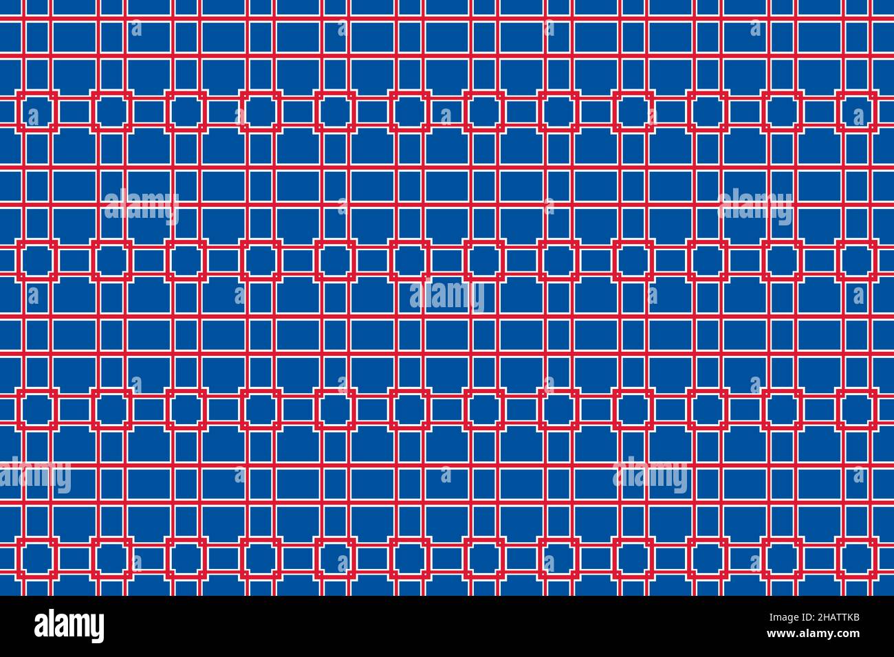Geometric pattern in the colors of the national flag of Iceland. The ...