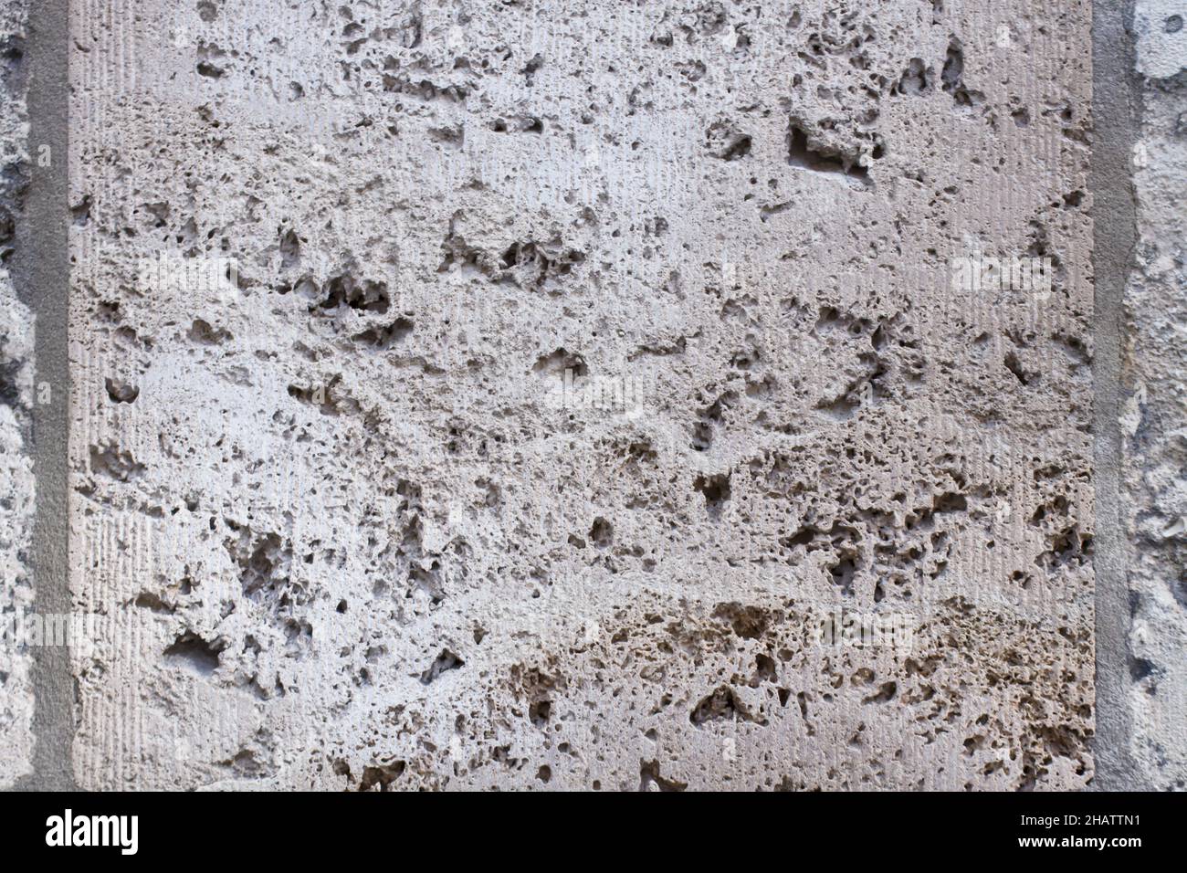 Closeup of a building facade granite block Stock Photo - Alamy