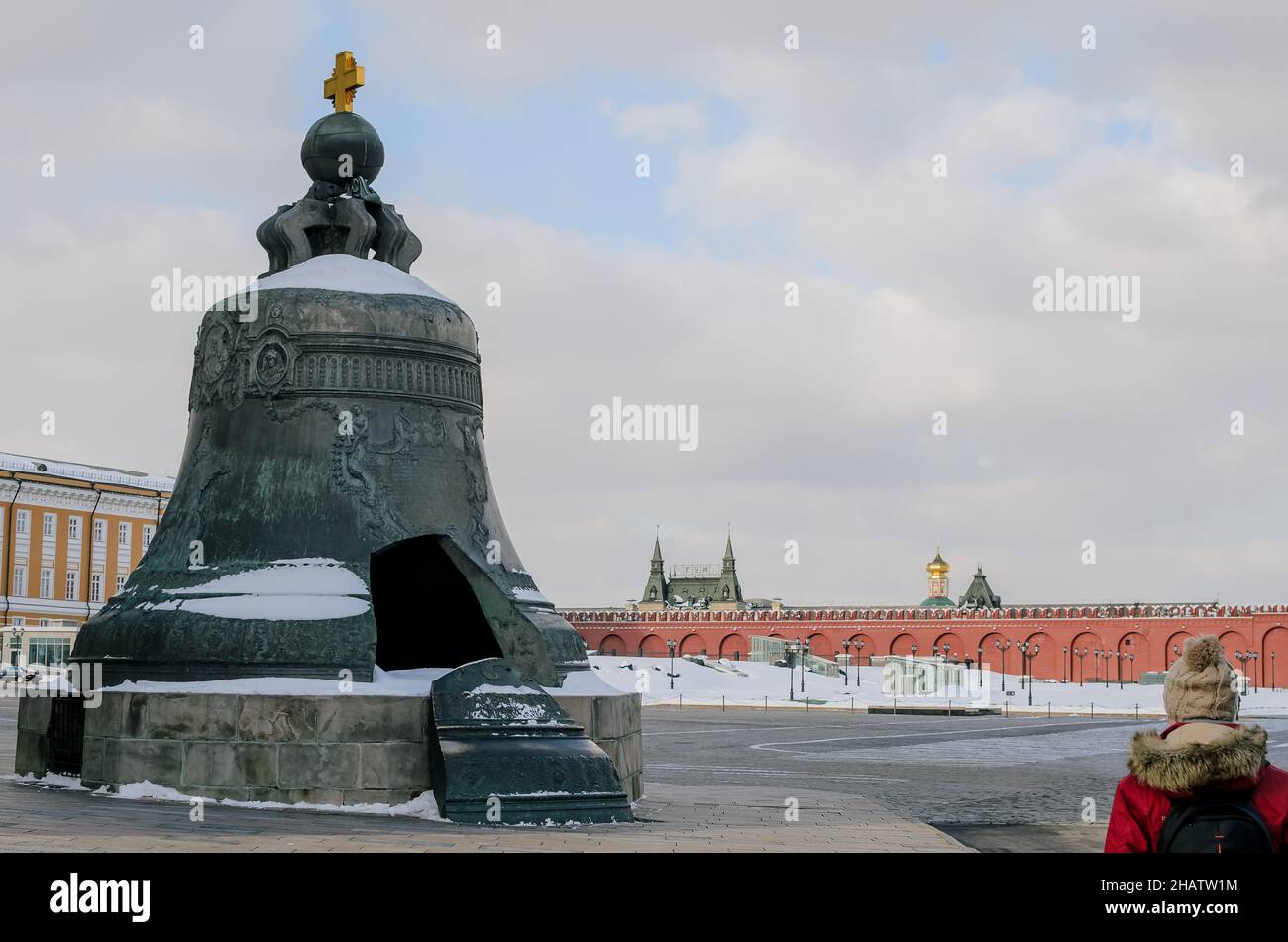 The Tsar bell, Moscow Kremlin's territory. Russia Stock Photo - Alamy