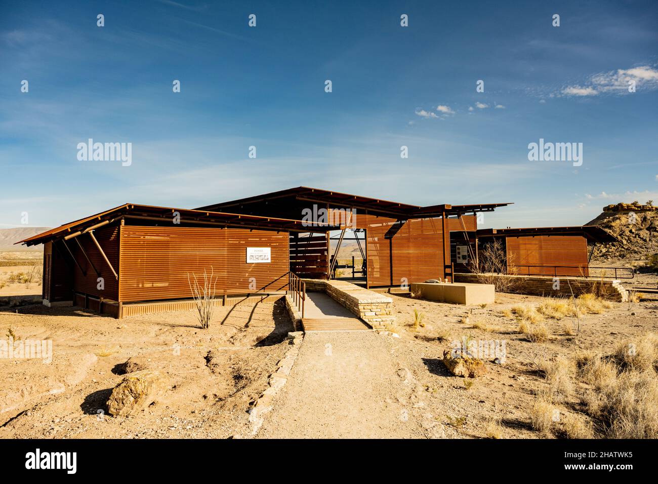 Big Bend National Park, United States: January 28, 2021: Fossil ...