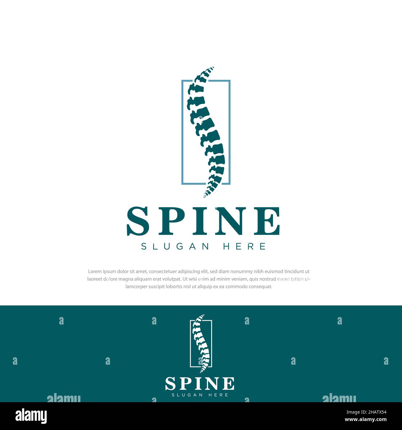 Spine for medical logo,bone symbol,icons,design templates Stock Vector ...