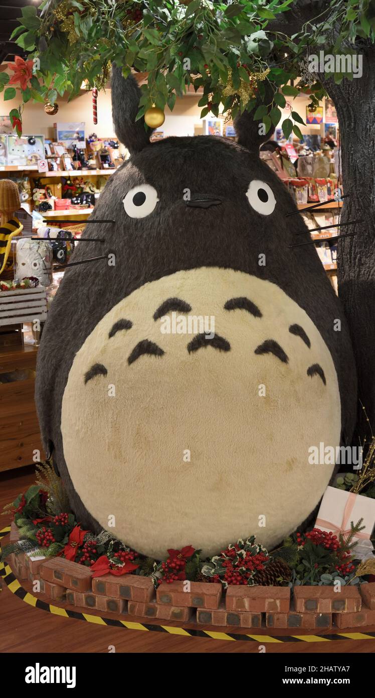 Large Totoro model in shop, Hong Kong Stock Photo - Alamy