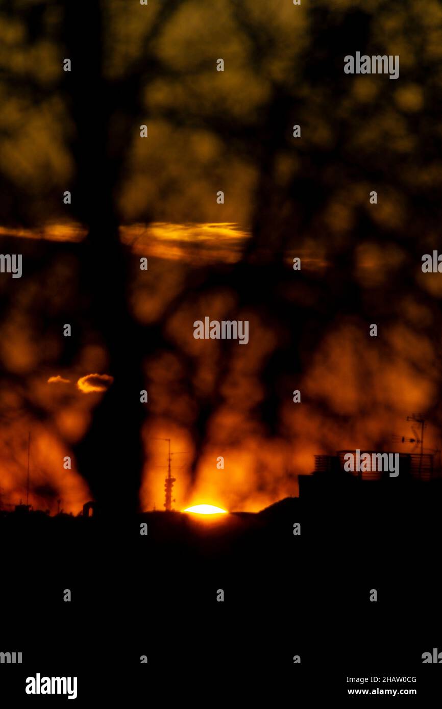 Sunset without sun hi-res stock photography and images - Alamy