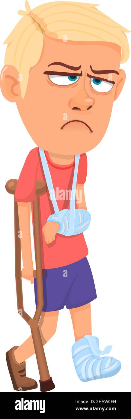 Broken Wrist Cartoon
