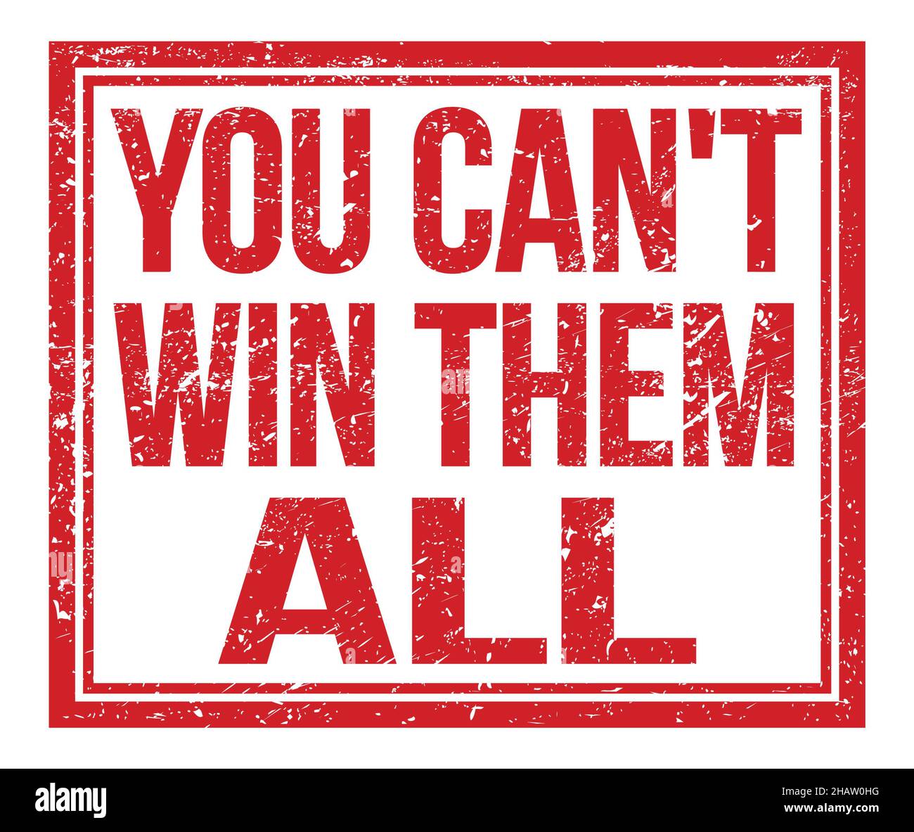 Cant win hi-res stock photography and images - Alamy