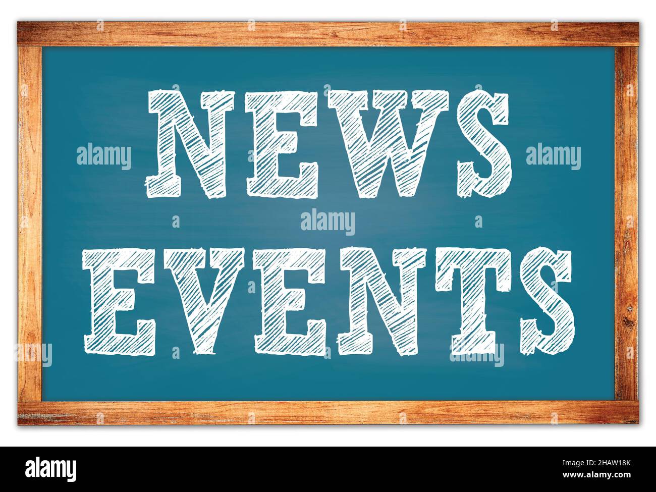 Blackboard events hi-res stock photography and images - Alamy