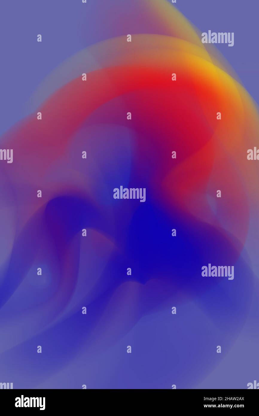 Multicolored bright background with iridescent tints of color. blur ...