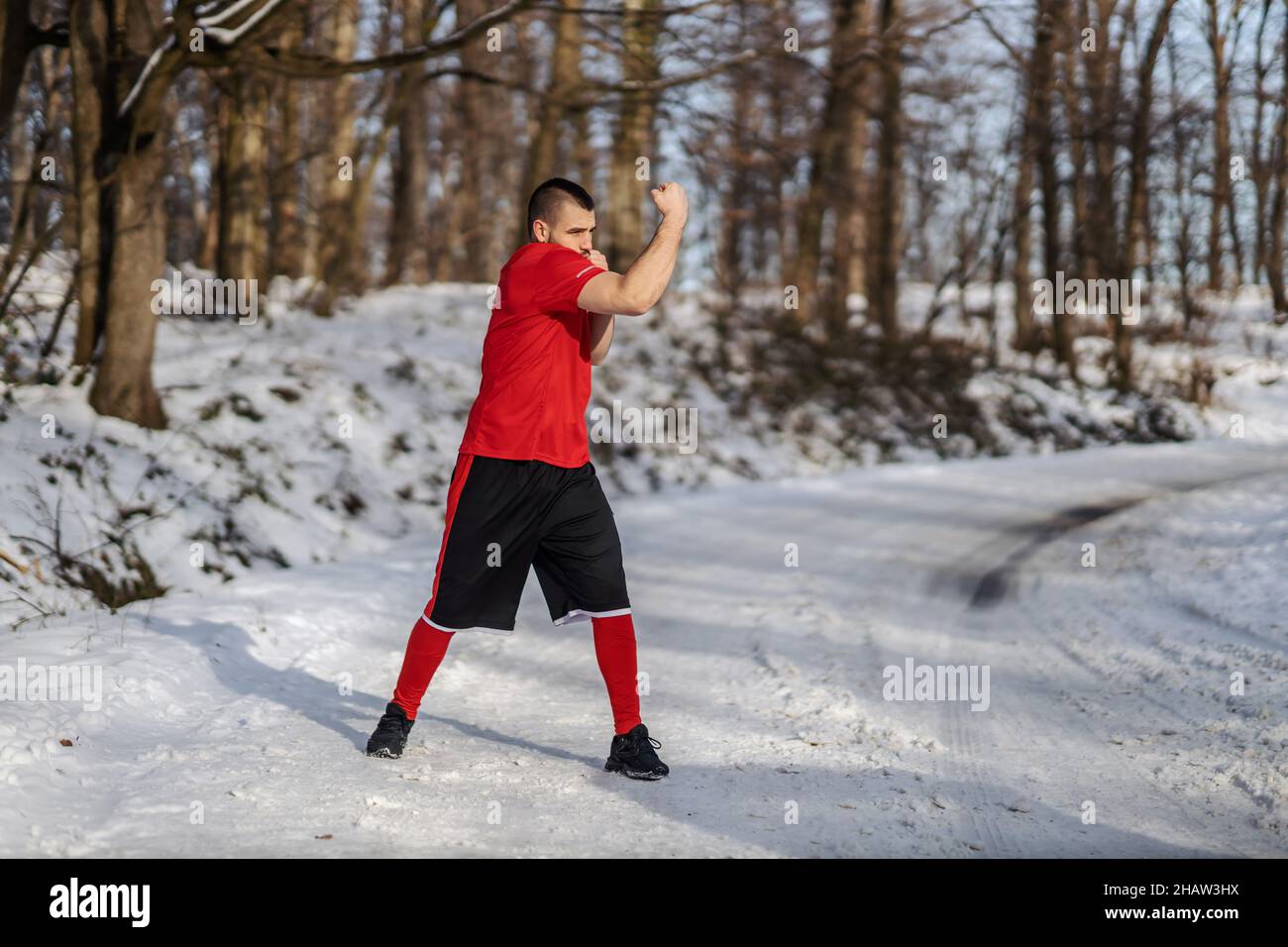 Snow man boxer hi-res stock photography and images - Alamy