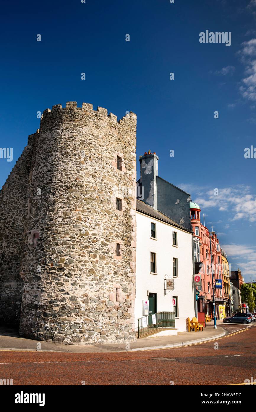 UK Northern Ireland, Co Down, Bangor, Quay Street, 1637 Old Custom ...