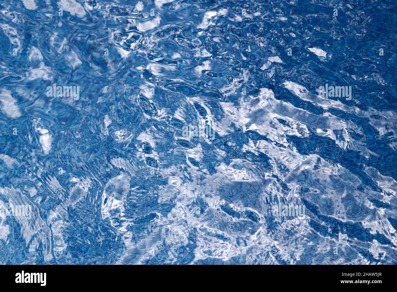 Reflection on water surface, Province of Quebec, Canada Stock Photo - Alamy
