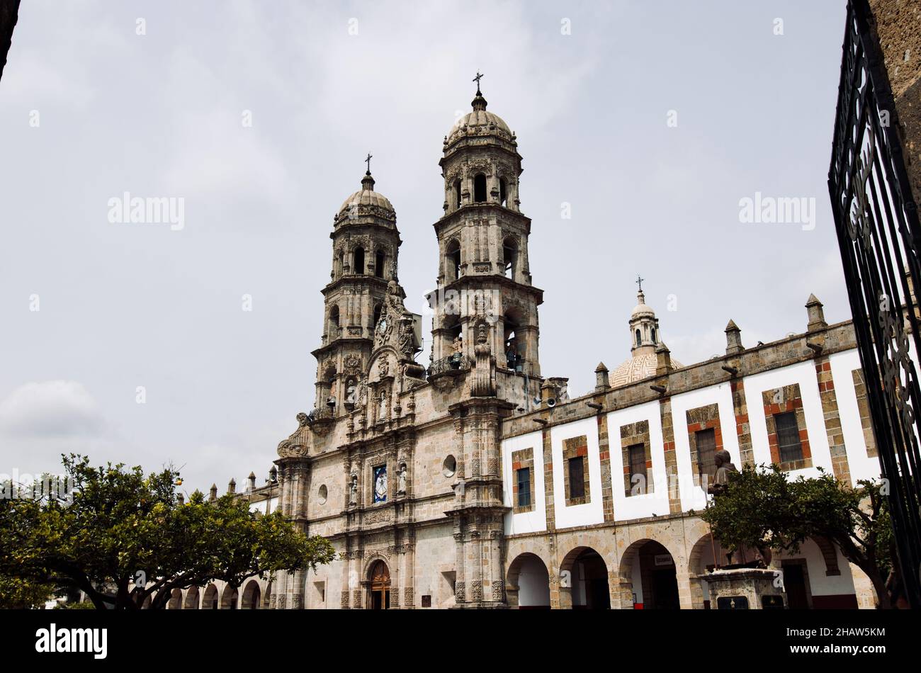 Beautiful shot of the Basilica of Our Lady of Zapopan in Mexico Stock ...
