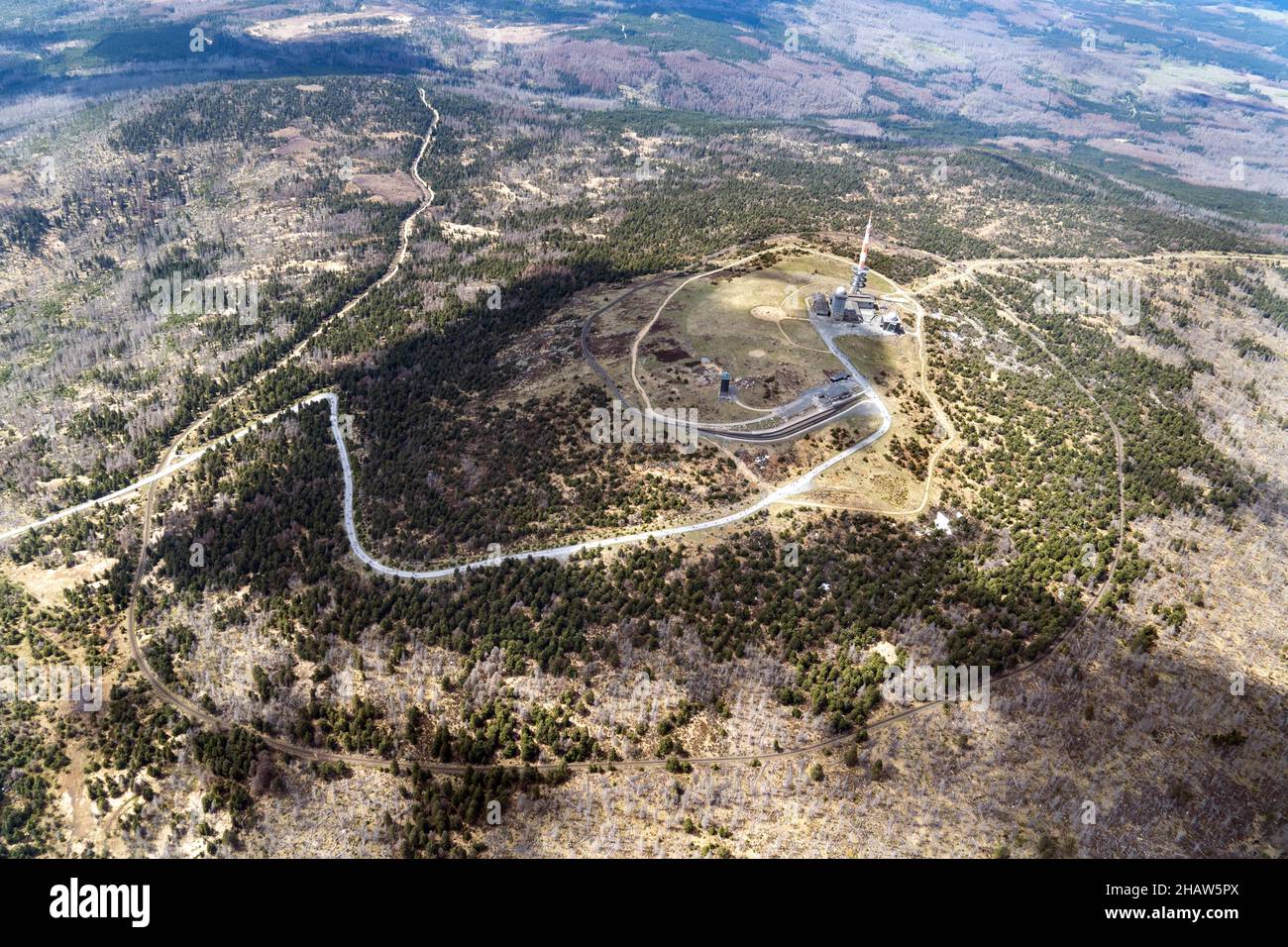 Brocken, summit, national park, nature, Harz, forest, environment ...