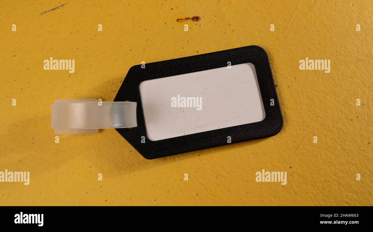 Empty space Paper Tag for copy space your own words Stock Photo - Alamy