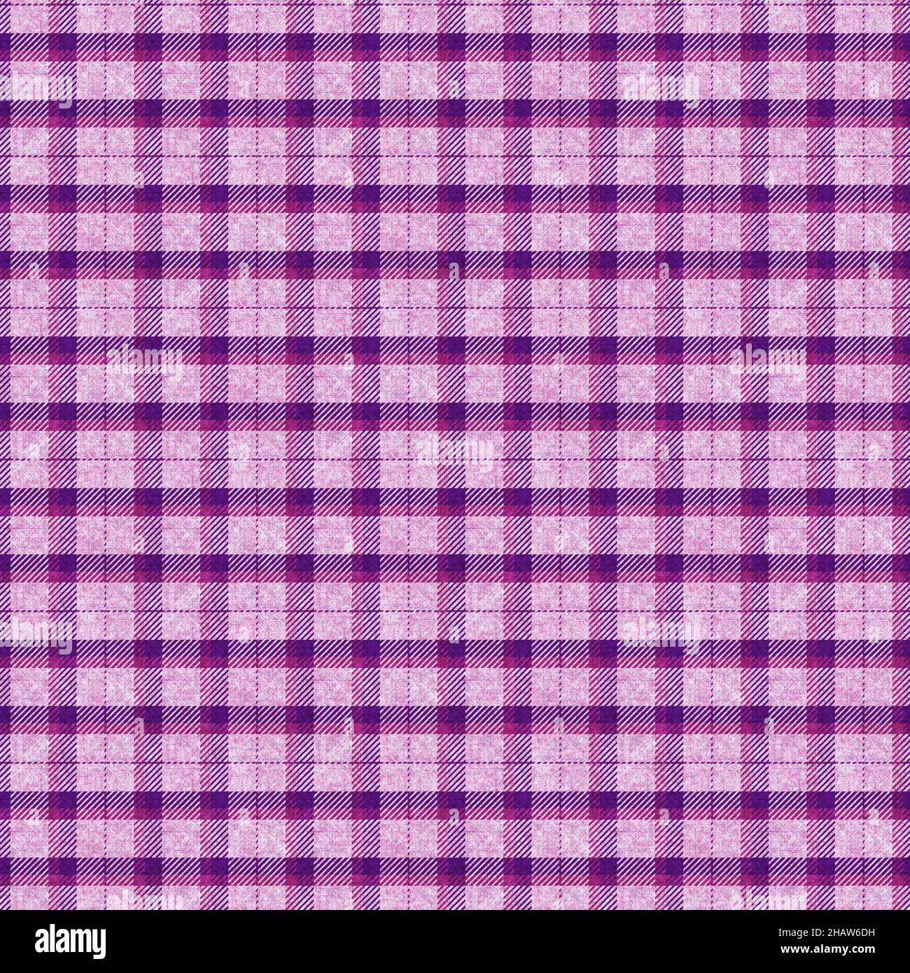 Bright pink summer woven plaid texture. Seamless woollen feminine style ...