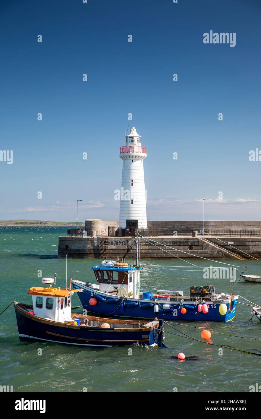 Donaghadee harbour and lighthouse hi-res stock photography and images ...