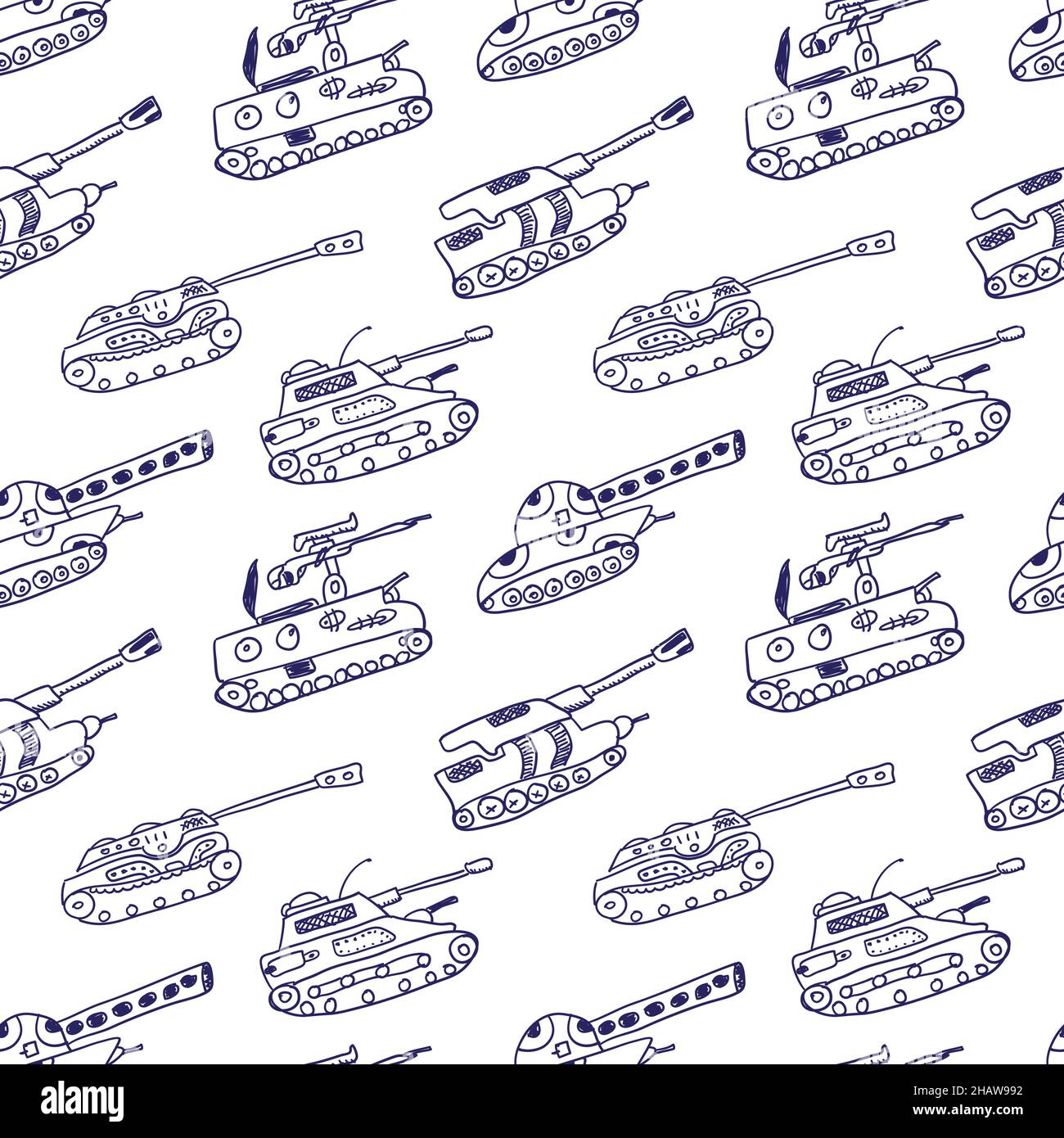 Sketch tanks Stock Vector Images - Alamy