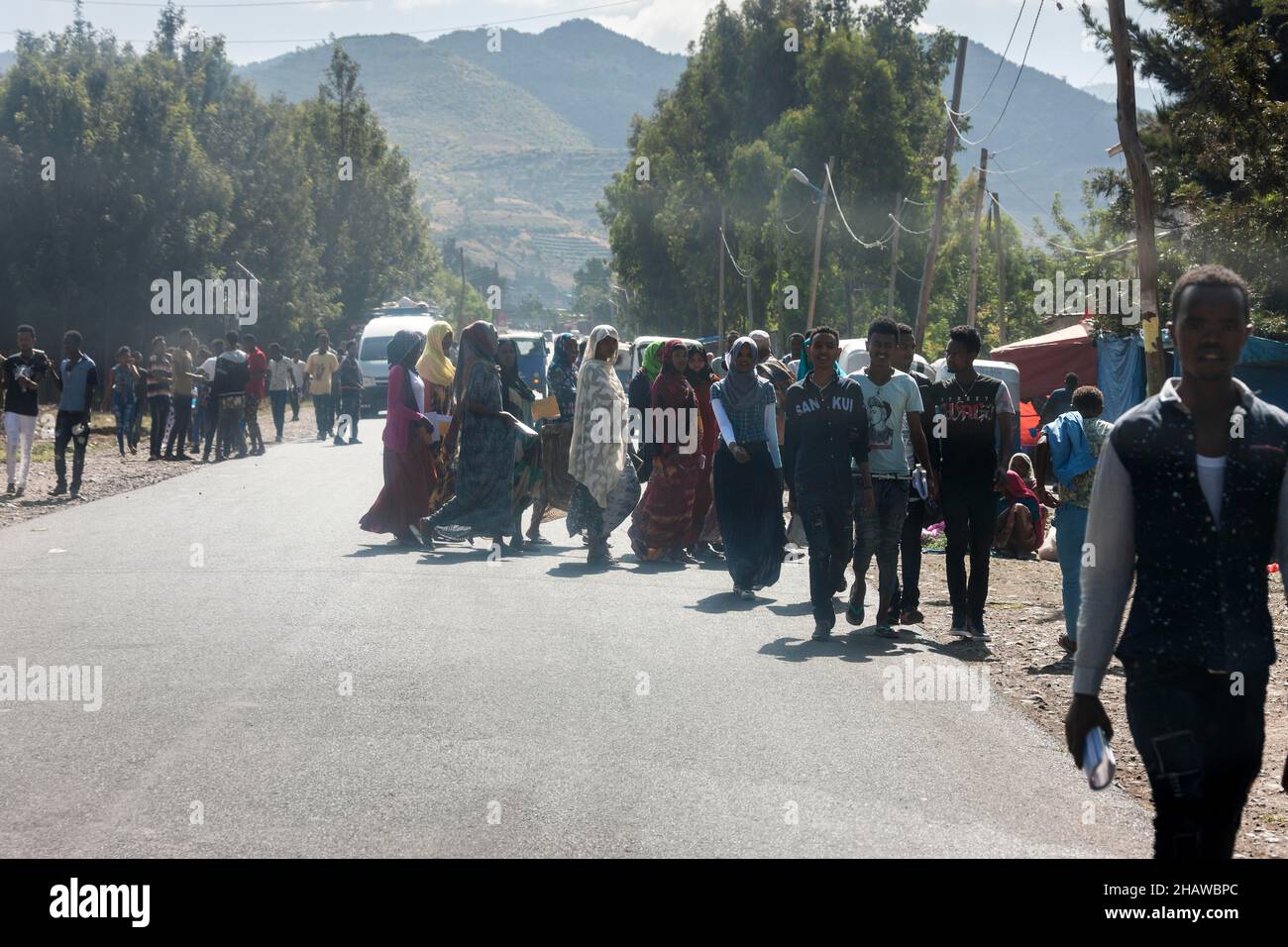 Street scene, Oromia, Ethiopia Stock Photo - Alamy