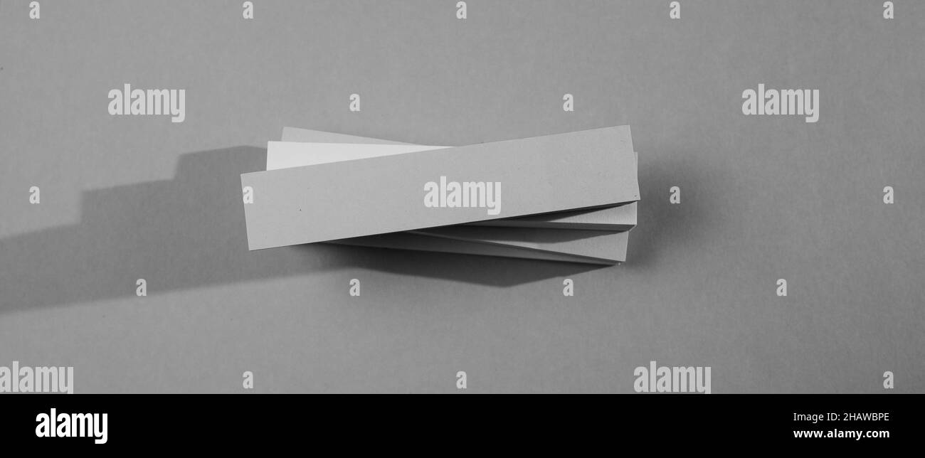 Empty space note papers for copy space your own words Stock Photo - Alamy