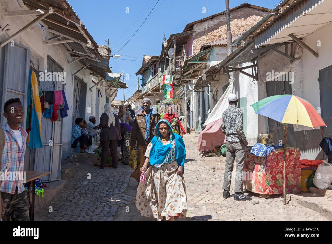 Old Town, Harar, Ethiopia Stock Photo - Alamy